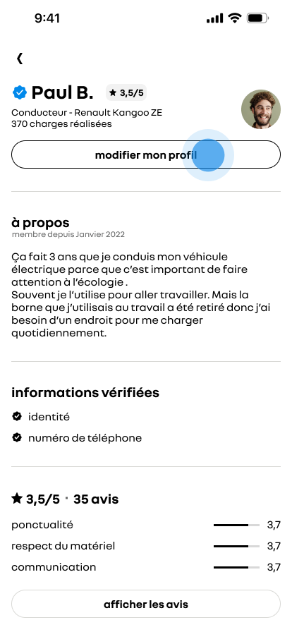 Comment compléter ou modifier mon profil ? (hôte et conducteur) – Plug Inn
